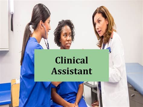 Clinical Assistant Pdf