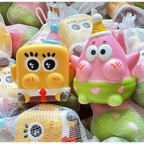 Jual Mainan Squishy Spongebob Dan Patrick Shopee Indonesia