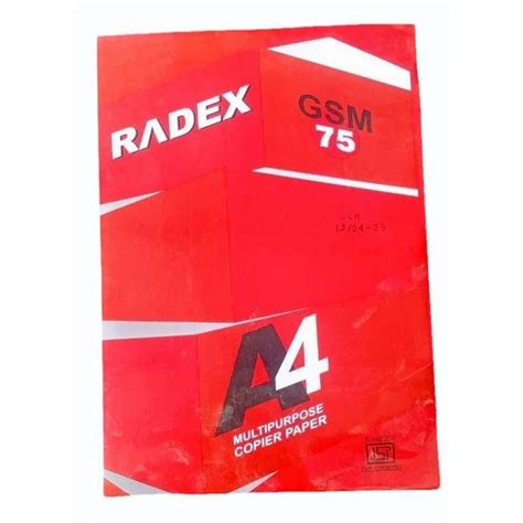 Radex 75 Gsm A4 Copier Paper 500 Sheets At Best Price In Varanasi Id