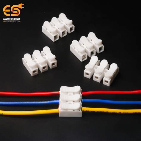 Buy 3 Line Electrical Cable Quick Splice Push Lock Wire Connectors