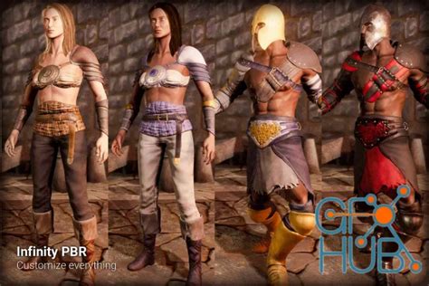 Unity Asset Human Character Fantasy RPG