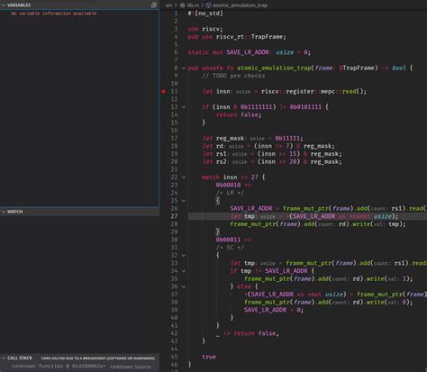RISCV Issues Issue Probe Rs Vscode GitHub