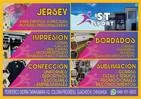 Uniformes St Sport Guachochic