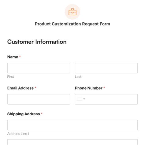 Customizable Know Your Customer Form Template