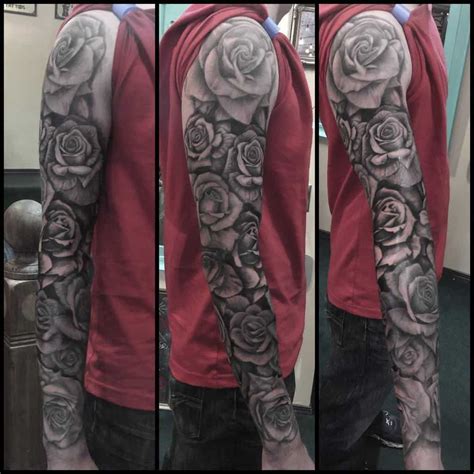 Tattoo Sleeve Ideas For Men Rose