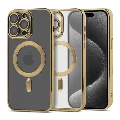 Iphone 13 Pro Max Kotelo Magsafe Vahvistettu Kultainen Kotelo Ja