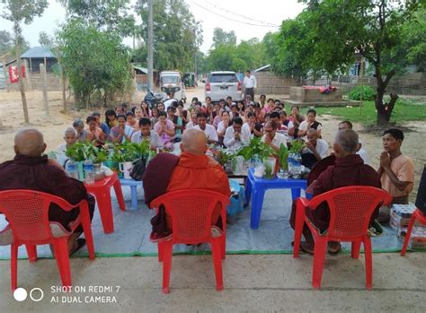 ရခိုင်ပြည်နယ် မောင်တောမြို့၌ အန္တရာယ်ကင်းပရိတ်တရားတော်များ ရွတ်ဖတ်ပူဇော