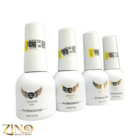 لمینت ناخن رابر بیس کریشن 15 میل در 6 رنگ Creation فروشگاه زینو بیوتی