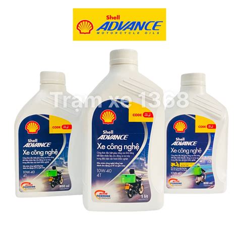 Dầu Nhớt Shell Advance Xe Công Nghệ Bảo Vệ Động Cơ Tiết Kiệm Nhiên Liệu Shopee Việt Nam