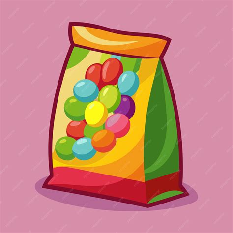 Premium Vector Skittles Colorful Fruit Flavored Chewy Candies
