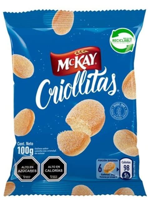 Galleta Nestlé® Mckay® Criollitas 100g Pack X16 Cristales De Azúcar