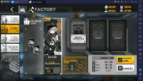 Girls Frontline Recipes The Basics Of Producing And Upgrading T Dolls Bluestacks