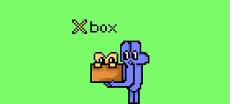 X Box Bfb Ironic Pun Pixel Art