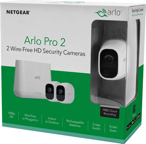 Arlo Pro 2 1080p Hd Security Camera System Vms4230p 2 Wire Free