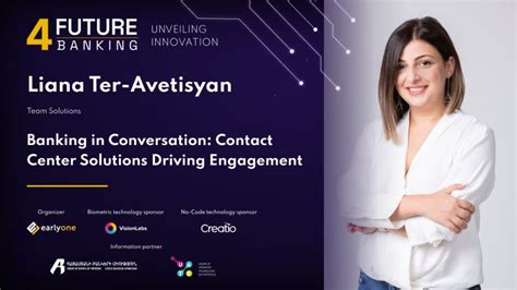 Tatev Avagyan On Linkedin Join Us At The 4future Banking Conference As