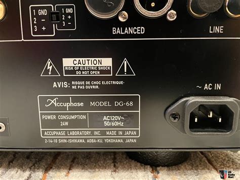 Accuphase Dg 68 Digital Voicing Equalizer Dac Photo 3803454 Canuck