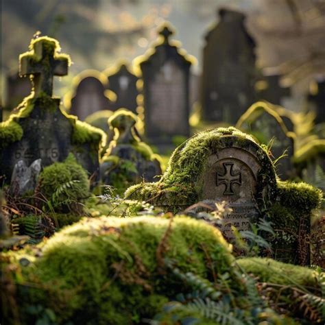 24000 Mossy Cemetery Wallpaper Pictures
