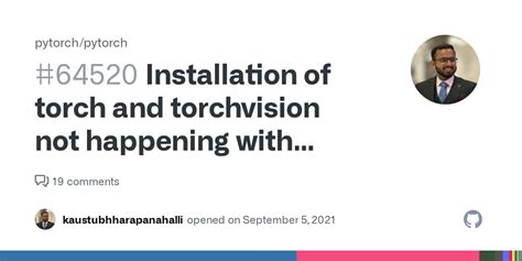 Installation Of Torch And Torchvision Not Happening With Poetry Issue Pytorch Pytorch