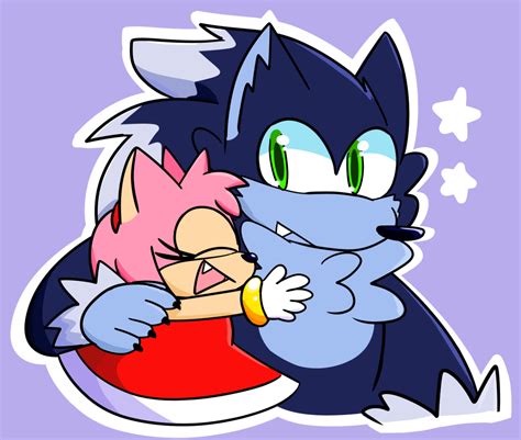 Sonic The Werehog And Amy The Werehog