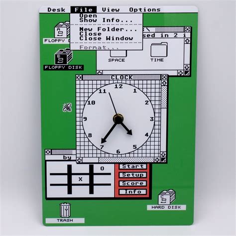 Gem Style Clock For Atari St Fans The Cave