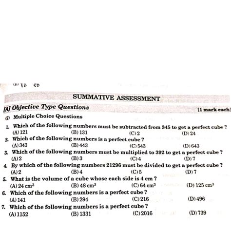 Cube Roots Mathematics Notes Teachmint