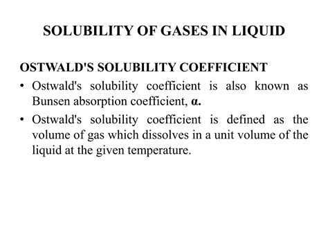 Solubility Of Gases Of Liquidpdf
