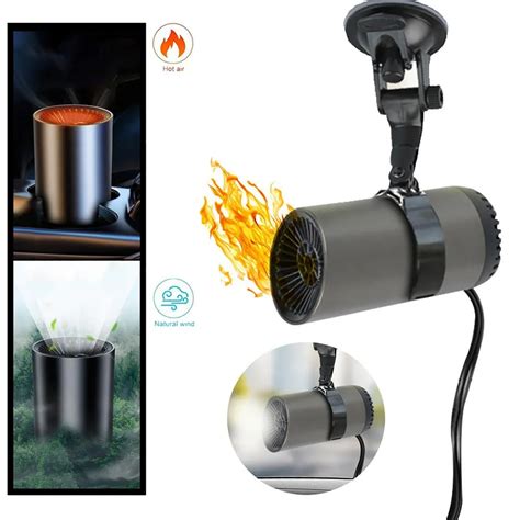 12v Car Heater 150w Cup Shape Heater Fast Heating Fan Portable