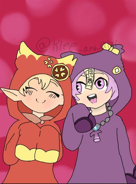 Klee And Qiqi Genshin Impact HoYoLAB