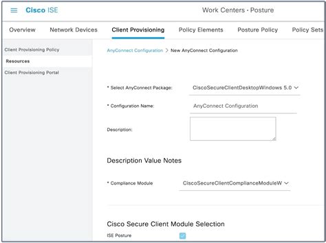 Assess Endpoint Compliance Using Cisco Secure Client Ise Posture Module