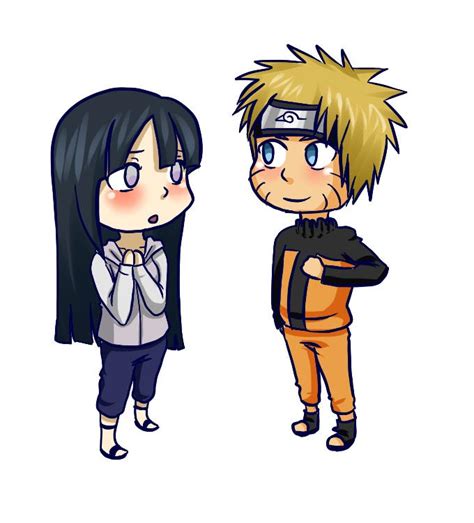 Chibi Hinata And Naruto By Nopalartss On Deviantart