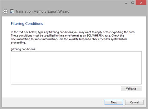 How To Export A Translation Memory To TMX Atril Solutions