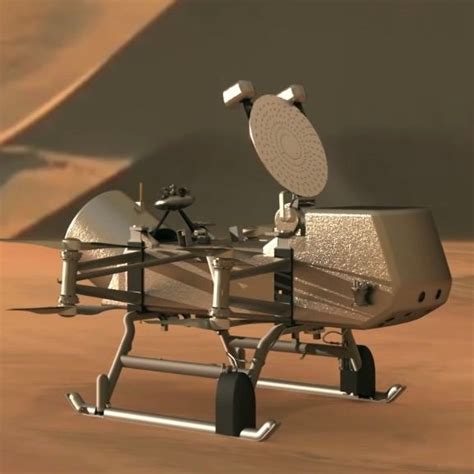 A Closer Look At Nasas Dragonfly The Curious Little Rotorcraft That