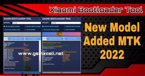Xiaomi Bootloader Tool MTK Relock Unlock Auth Bypass Tool Xiaomi Unlock Tools