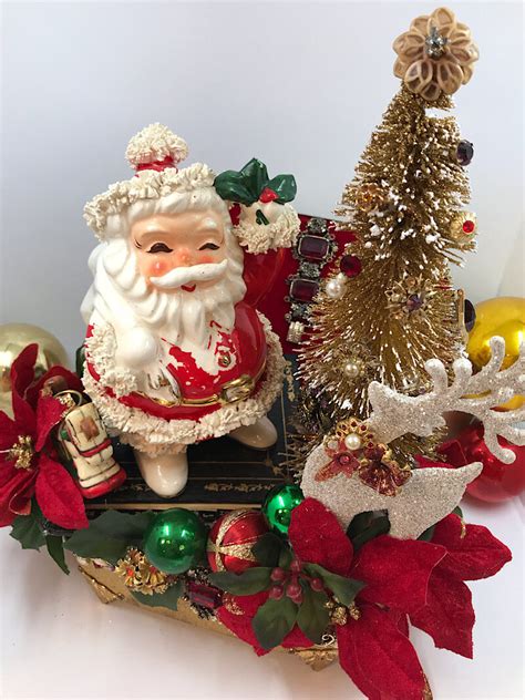 Making Vintage Holiday Assemblages — Katherine Young Creative