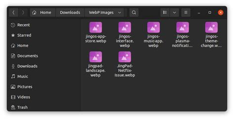 how to view webp images in ubuntu and other linux