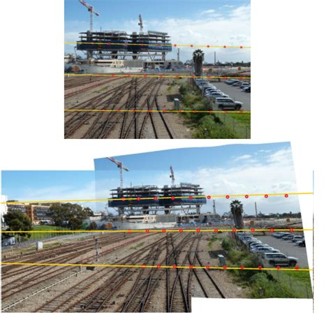 Figure 1 From Parallax Tolerant Image Stitching With Epipolar Displacement Field Semantic Scholar