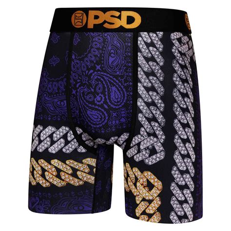 Psd Premium Mens Graphic Underwear Sport And Performance Trunks