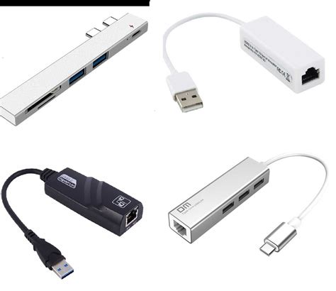 Переходник Сетевой адаптер USB 3.0 - RJ45 Lan tape-C Макбук: 2 000 тг ...