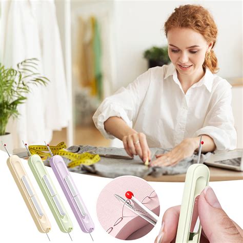 Automatic Needle Threader 2 In 1 Threading And Thread Removal Tools Pcs Plug In Needle