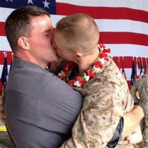 Photo By Alphahuman1 Gay Marines Kiss Photo Gay