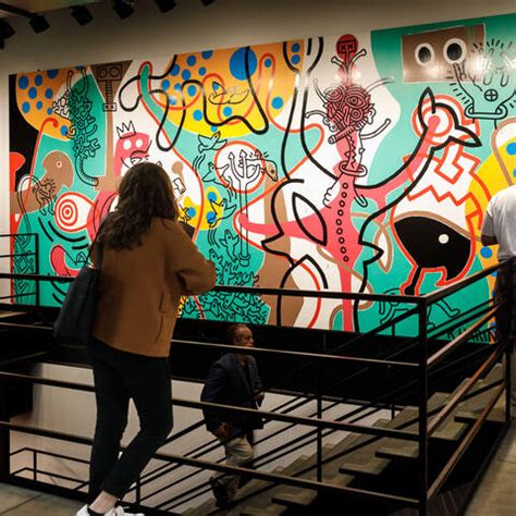 Keith Haring Street Art A Massive Keith Haring Mural Has Been