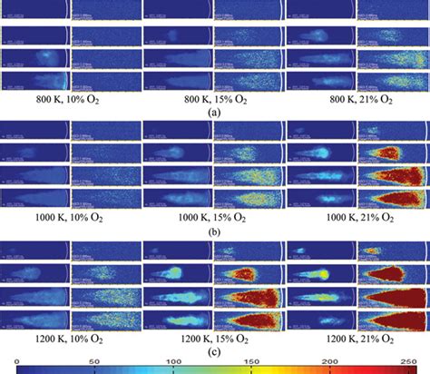 Spatial Distribution At Different Times Of Natural Luminosity Left