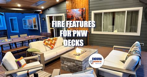 Fire Features For Pnw Decks Gas Vs Electric Safety And Costs For