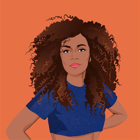 Janet Mock 🏽 Animated Portrait Behance Behance