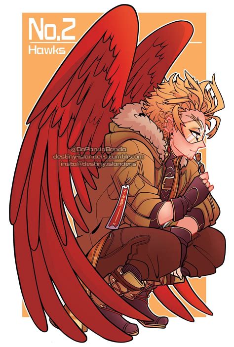 Hawks Mha Wallpapers Wallpaper Cave
