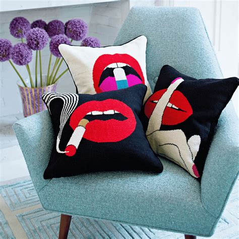 Jonathan Adler Pillows And Throws For Bold Home Style