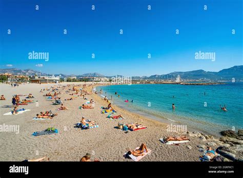 France Bouches Du Rhone Marseille The Prado Beaches The Prado Beach