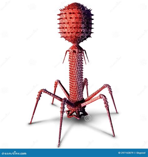 Phage And Bacteriopage Stock Image 297163879
