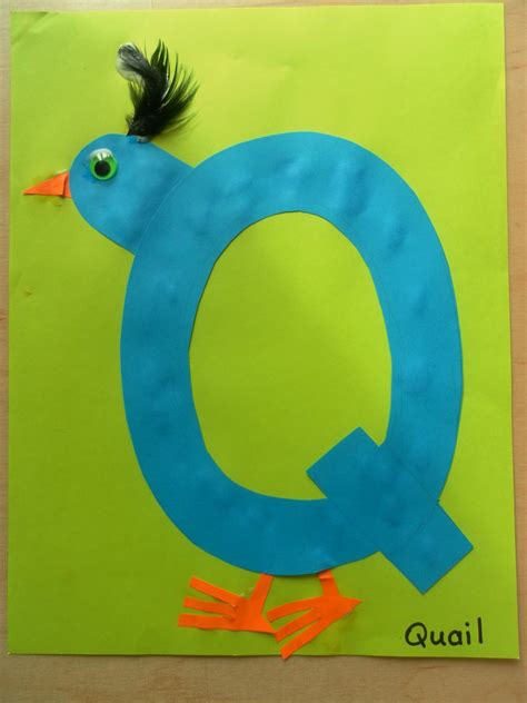 Letter Q Craft At Lindy Rossi Blog
