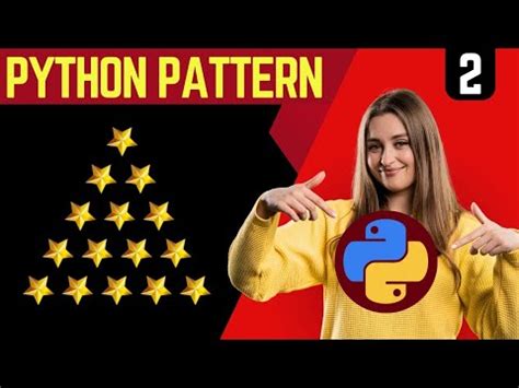 Python Pattern Program: Print Star "*" in Pyramid Shape | Easy Step-by-Step Guide - YouTube